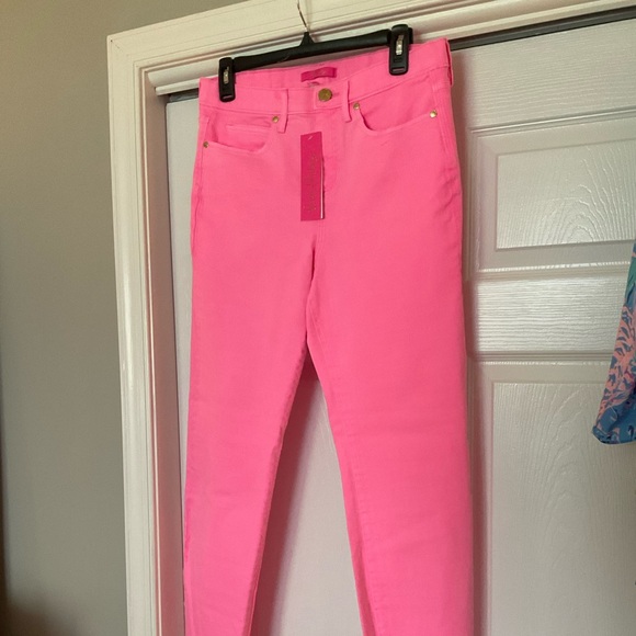 Jeans | Lilly Pulitzer High Rise Slim Pants Size 1 With 27inches Inseam ...